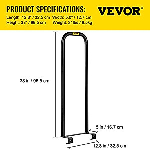 BestEquip Dolly Converter 13 Inch Width x 38 Inch Height Steel Converter Arms 250LBS Capacity Panel Dolly Handling Equippment
