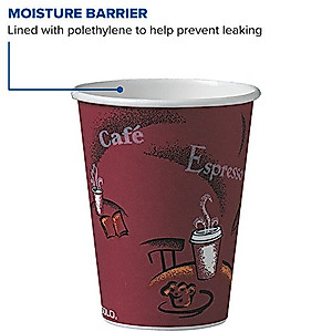 Solo OF12BI-0041 12 oz Bistro SSP Paper Hot Cup (Case of 300)