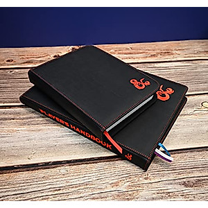 Ultra Pro Monster Manual Premium Book Cover for Dungeons & Dragons - Featuring Classic D&D Ampersand on The Front, Perfect for Protection for Front and Back of The Source Book