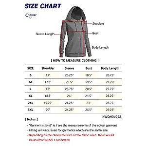 CLOVERY Women's Casual Basic Long Sleeve Zipup Hoodie NAVY US M/Tag M