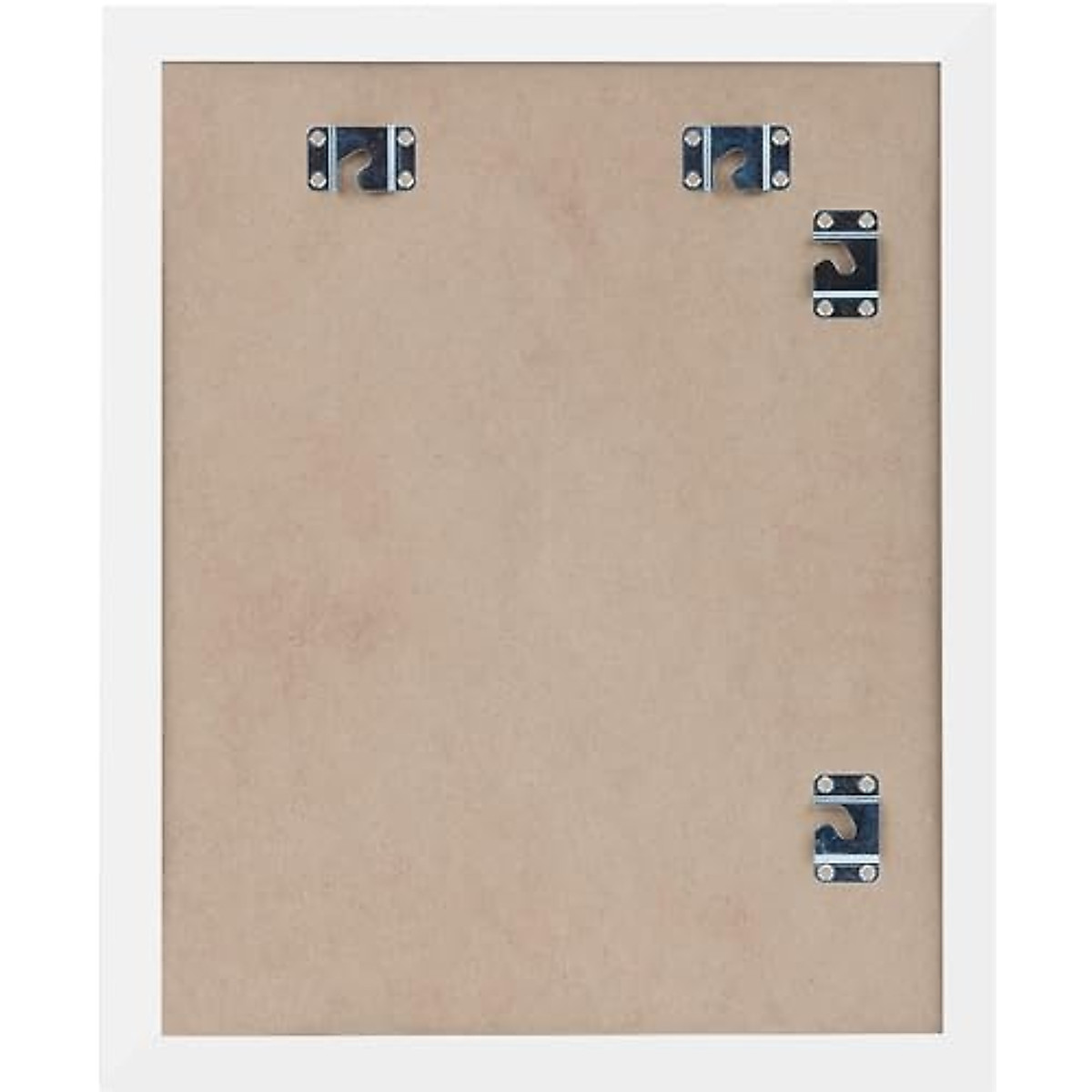 Americanflat 10x12.5 Kids Art Frame - Front Loading Picture Frame - Use as 8.5x11 Frame with Mat or 10x12.5 Frame Without Mat - My Mini Masterpiece - Holds 100 Artworks - White