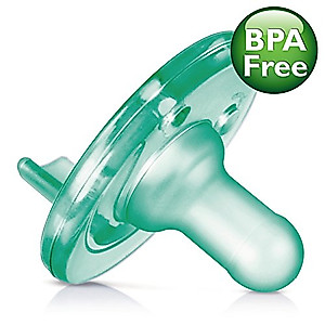 Philips Avent Super Soothie Pacifier, Green, 3+ months, 2 Pack, SCF192/05
