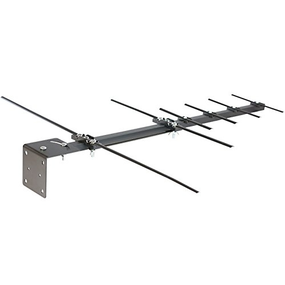 Channel Master STEALTHtenna Digital HDTV Directional Outdoor TV Antenna - VHF, UHF Aerial with Adjustable Angle Bracket for Mast Pole or Vertical Surface Mounting Outside or in Attic - CM-3010HD
