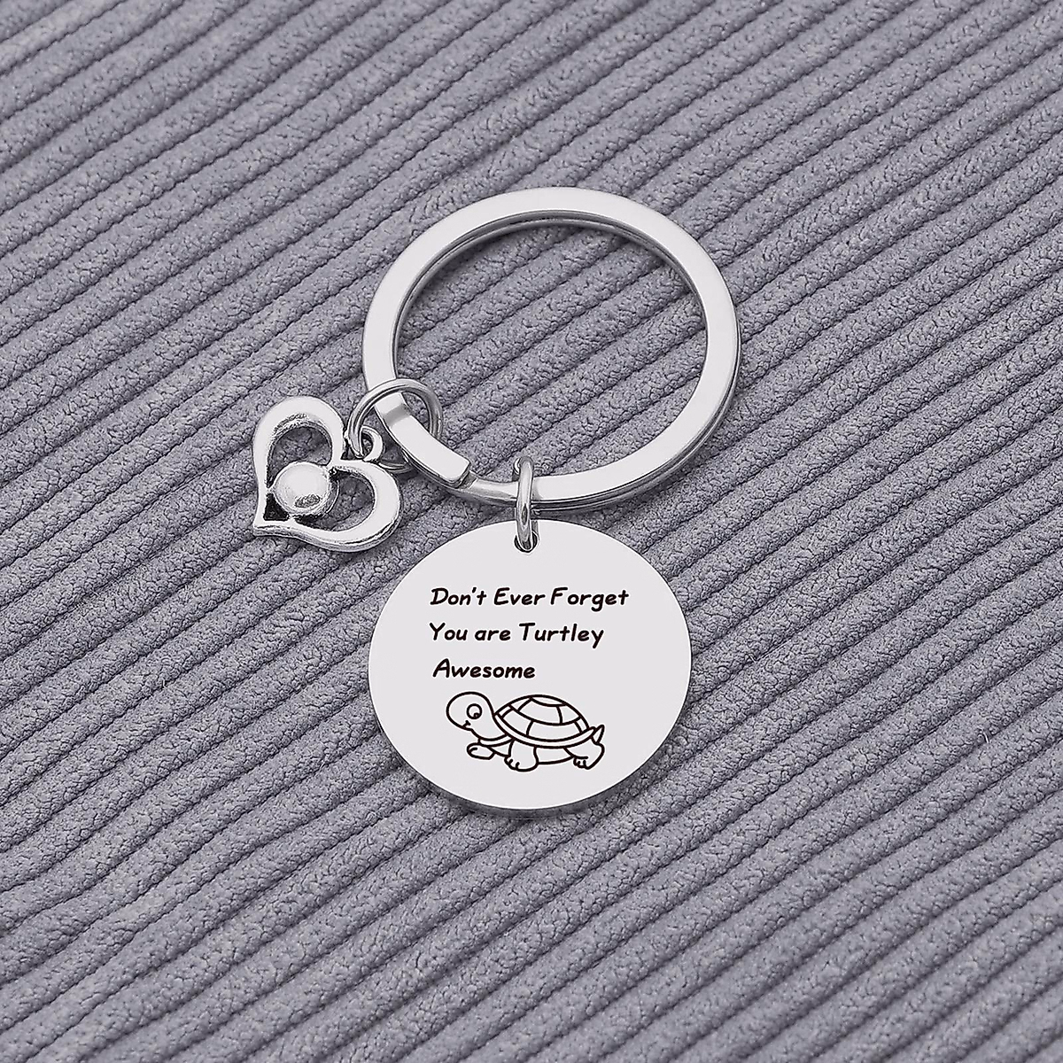 Nothers Turtle Lover Jewelry Inspirational Gift Inspirational Keychain Turtle Lover Gift (Turtle Lover Keychain)
