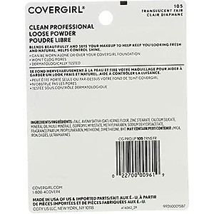 Cover Girl 00961 105Tranfr Translucent Fair Professionaltm Loose Powder