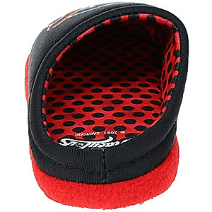 Miraculous Ladybug Girls' Pajama Set 2-Piece Jersey PJs with Cozeez Slippers, Red, Girls' Size 6/6X