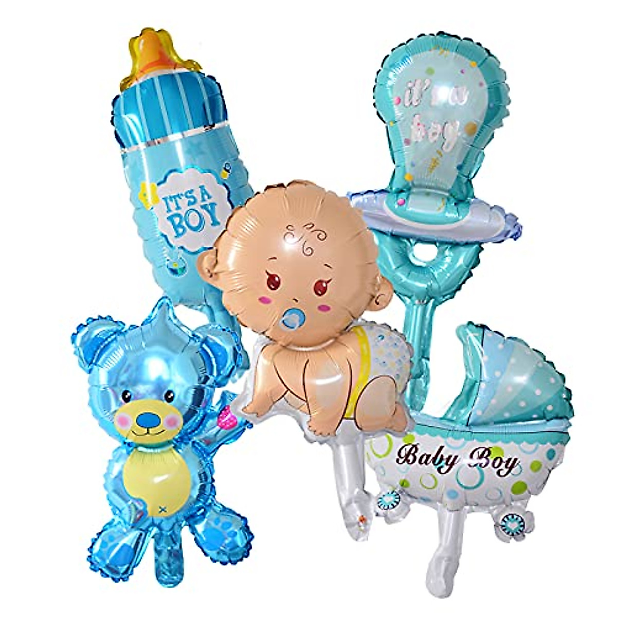 Baby Shower Balloons, Baby Shower Decorations, Baby Boy Balloons, Baby Girl Balloons (Boy)