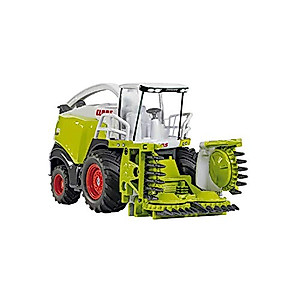 SIKU 1993, Claas Forage Harvester, 1:50, Metal/Plastic, Green, Folding and Removable Harvester