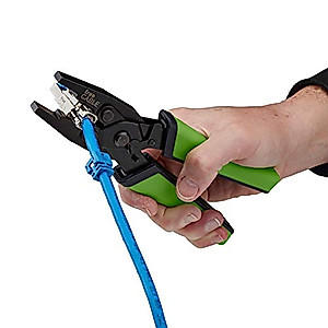 trueCABLE Parallel Crimping Pliers, Toolless Keystone Jack and Field Termination Plug Closure Tool, trueCLOSE
