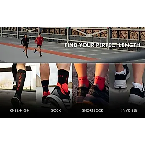 FALKE Men's RU4 Endurance Short Running Socks, Quarter, Medium Cushion, Breathable Quick Dry, Organic Cotton, White (White-Mix 2020), 9-10, 1 Pair