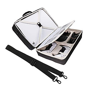 Khanka Storage Case Replacement for Sony Playstation 5 Console Standard Edition/Digital Edition (Black)