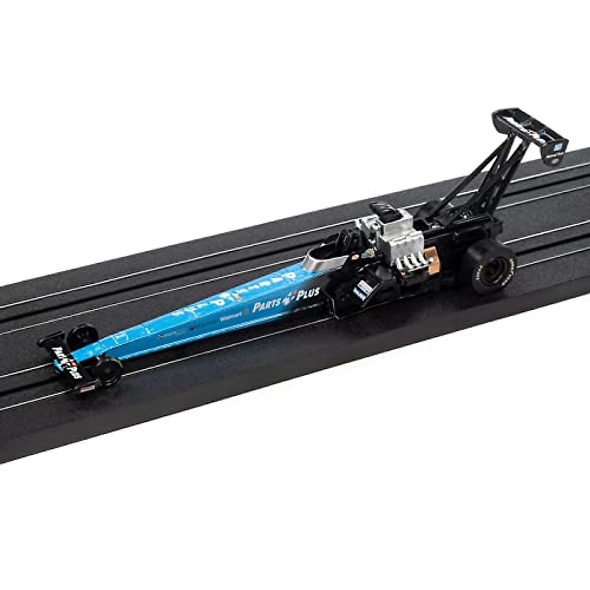 Auto World 4Gear NHRA R27 Clay Millican - Parts Plus Top Fuel Dragster HO Scale Slot Car