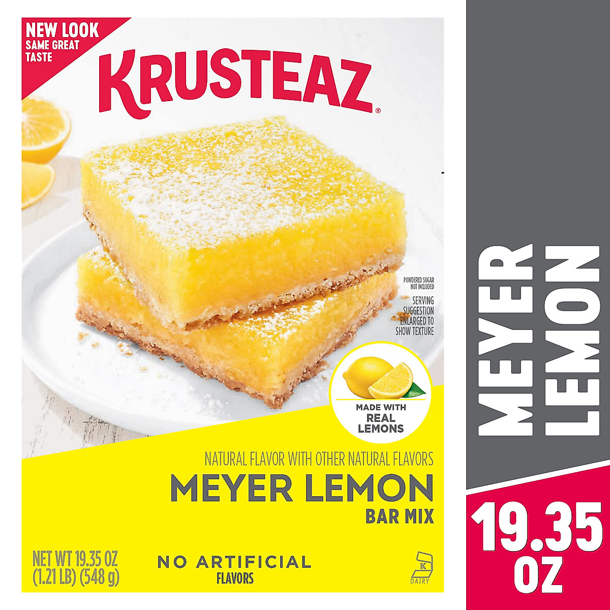 Krusteaz Baking Mix Variety Pack, 1 Meyer Lemon Pound Cake Mix (16.5 oz), 1 Cinnamon Swirl Crumb Cake & Muffin Mix (21 oz), 1 Meyer Lemon Bar Mix (19.35 oz), (3 CT)