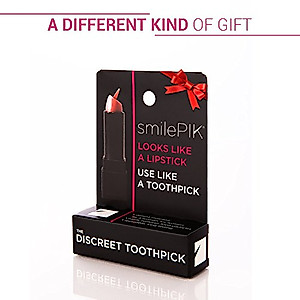 SmilePIK - The World’s Most Discreet Toothpick | Reusable & Delicate with Your Gums | Dental Care On The Go - Doctor Recommended Toothpick and Dental Floss
