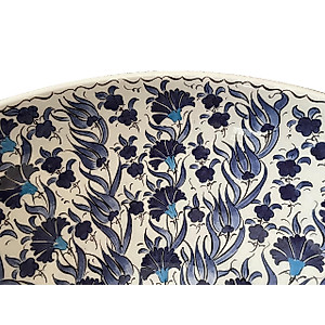 Bathroom Floral Vessel Sink, Ceramic Countertop Basin, Bowl Sink, Lavatory, Bathroom Remodel, Restroom Washbasin, Sink for Cafe, Washstand