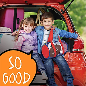 Neliblu Large Balls for Little Kids - Fun Set of 3 Sports Balls in Convenient Storage and Carry Bag - Includes 5" Baseball, 5" Soccer Ball, 8" Football - Perfect for Outdoor and Indoor Safe Play