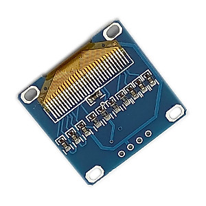 Kiro&Seeu 12864 0.96 Inch I2c IIC Serial OLED LCD LED Display Screen Serial Module 128 X 64 SSD1306 Driver Compatible with Ar-duino Display Raspberry PI 51 Msp420 Stim32