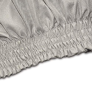 iCOVER Boat Folding Seat Cover-2 Pack 600 Denier Canvas Waterproof Heavy-Duty Weather Resistant Material Trailerable Fishing Chair Cover