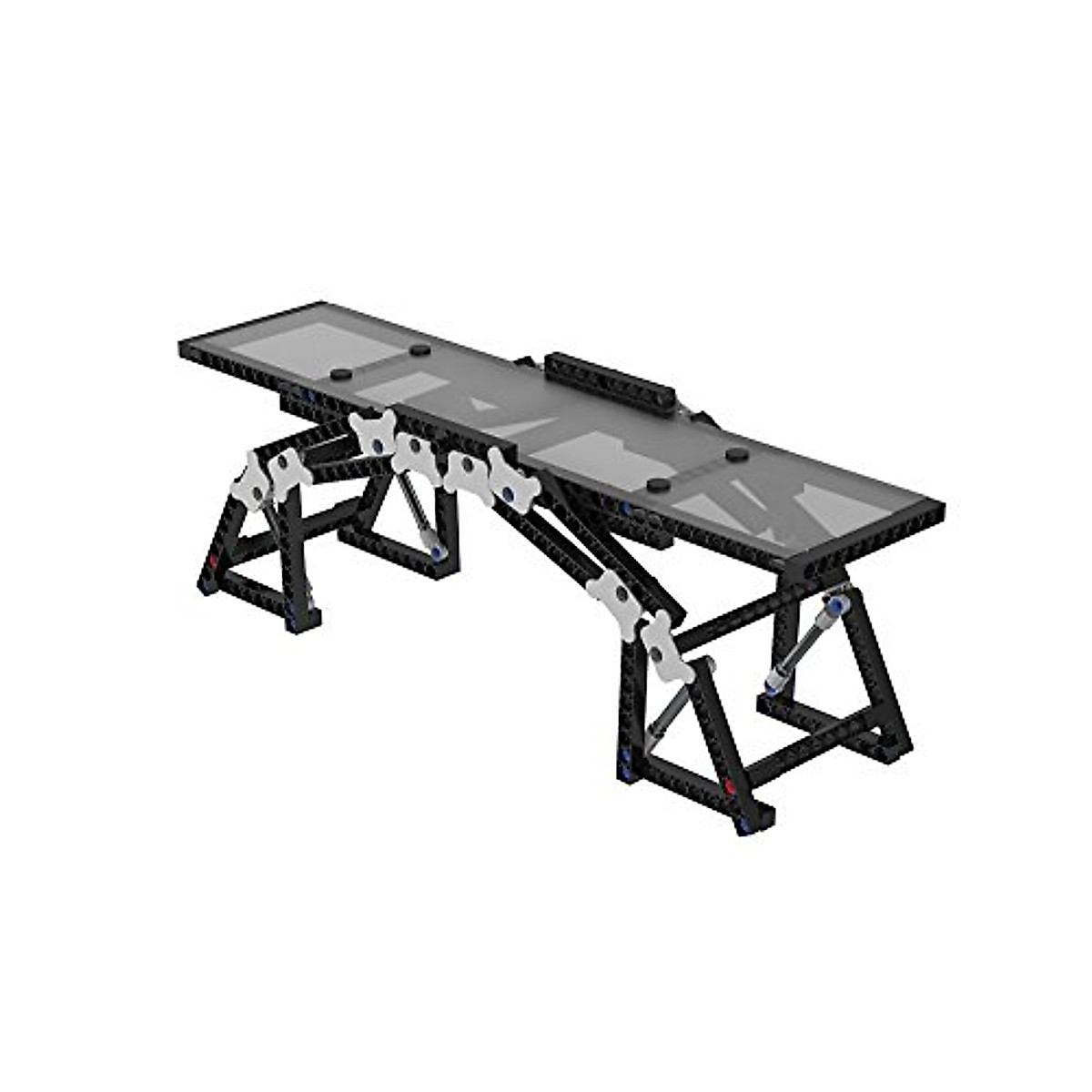 Thames & Kosmos Structural Engineering: Bridges & Skyscrapers | Science & Engineering Kit | Build 20 Models | Learn about Force, Load, Compression, Tension | Parents' Choice Gold Award Winner, Blue