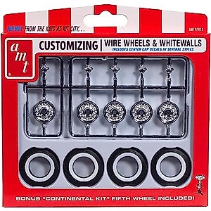 AMT Parts Packs - KH Wire Wheels & Tires Parts Pack