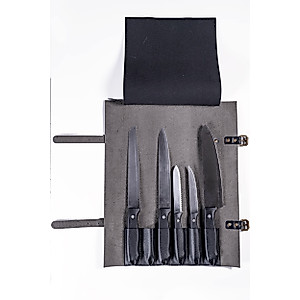 Chefs Professional Knife Roll Bag Durable Safe Knife Roll Knife Carrying Case with Handle Portable Knife Bags For Chefs Knife Roll or Tool Pouch, Knife bag only