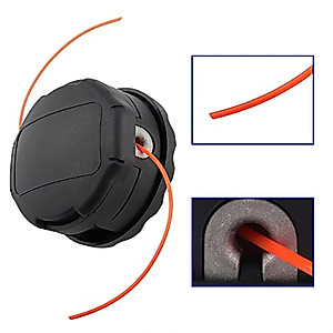 Buckbock Trimmer Head for Speed Feed 400 Bump Feed Echo SRM210 SRM230 SRM250 SRM251 SRM260 SRM261 PAS210 PAS225 PAS230 PAS260 Shiandaiwa T195S T220 T222 T230 T231 Trimmer