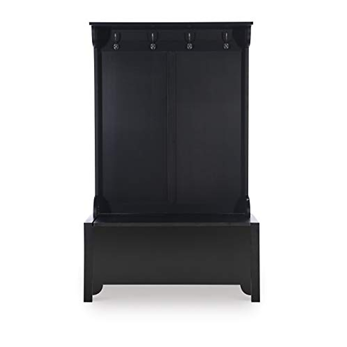 Linon Home Decor Anna Hall Tree-Wide Bench, Black