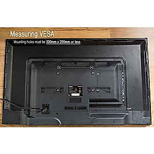 VIVO TV Wall Mount for 13 to 42 inch LCD LED Plasma Screens, Fully Articulating VESA Stand Bracket, MOUNT-VW01