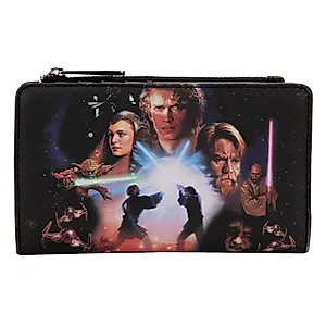 Loungefly Star Wars Trilogy 2 Flap Wallet Star Wars One Size