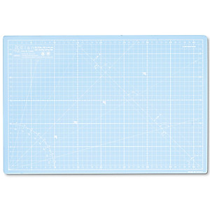 Elan Cutting Mat A3 Blue, Self Healing Cutting Mat 30 x 44 CM, 5-Ply Craft Mat Blue, Hobby Cutting Mat 30x44 CM, Fabric Cutting Board for Crafts, Quilting Cutting Board, Blue Cutting Mats for Crafts
