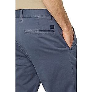 BOSS Men's Tapered Fit Cotton Blend Trousers, Medium Spruce Blue, 3632