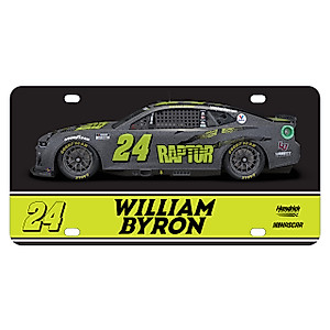 William Byron Raptor 24 Officially Licensed License Plate New for 2022