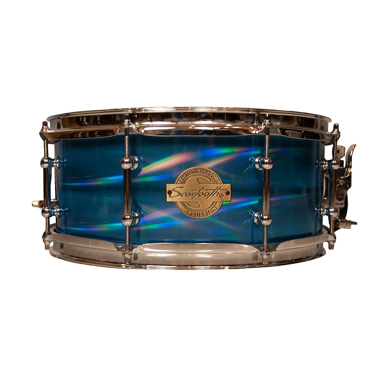 Sawtooth Command Series 4-Piece Shell Pack with 16" Bass Drum, Blue Mirror Metallic, (ST-COM-4PC-16-BMM)