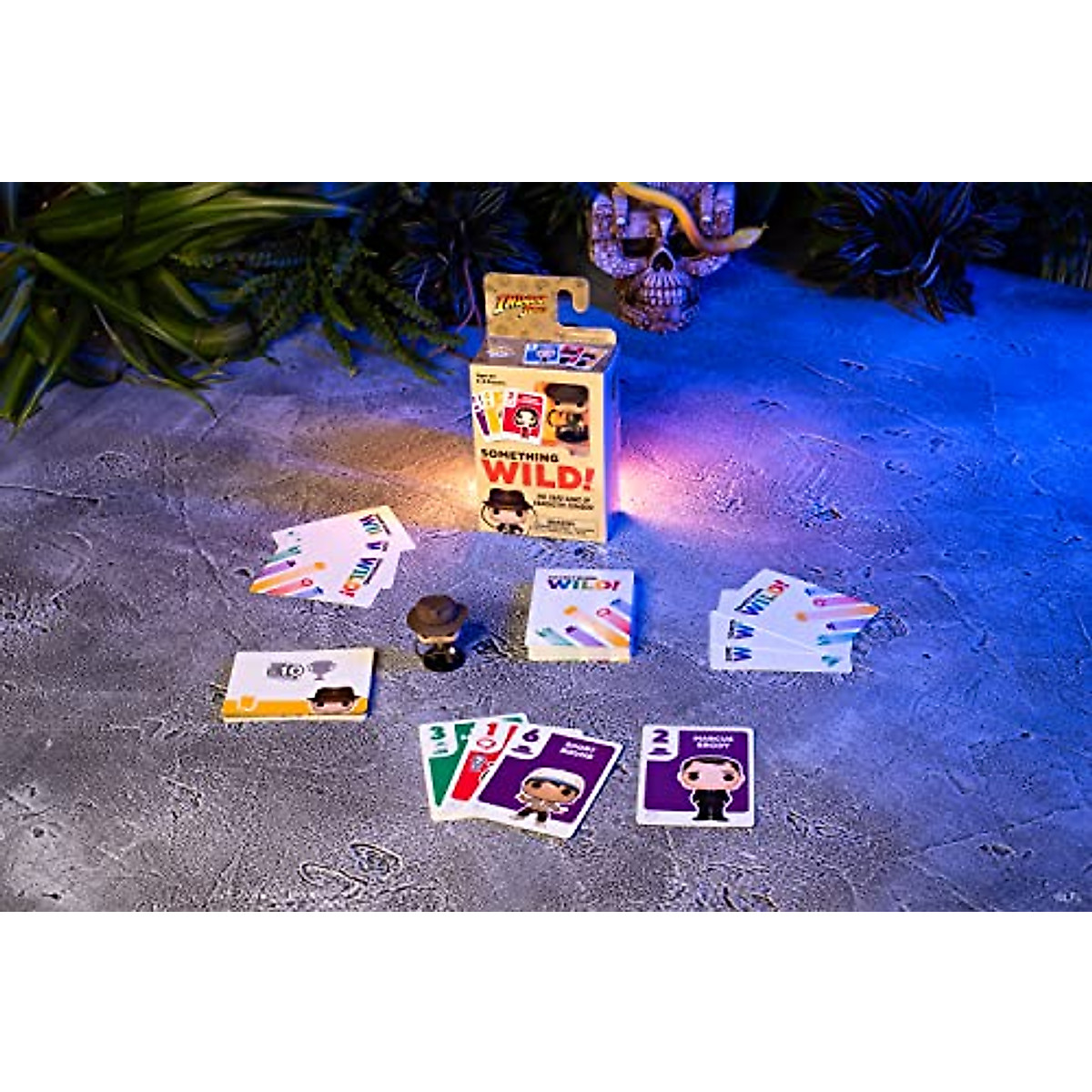Funko Something Wild! Indiana Jones with Pocket Pop! Card Game for 2-4 Players Ages 6 and Up