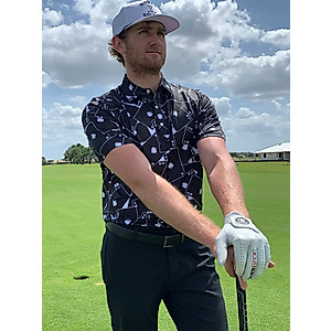 SHANKITGOLF You Suck Funny Golf Glove - Pro Made Cabretta Leather Glove for Men and Women, Breathable, Lasting Grip, Soft, Golf Gift