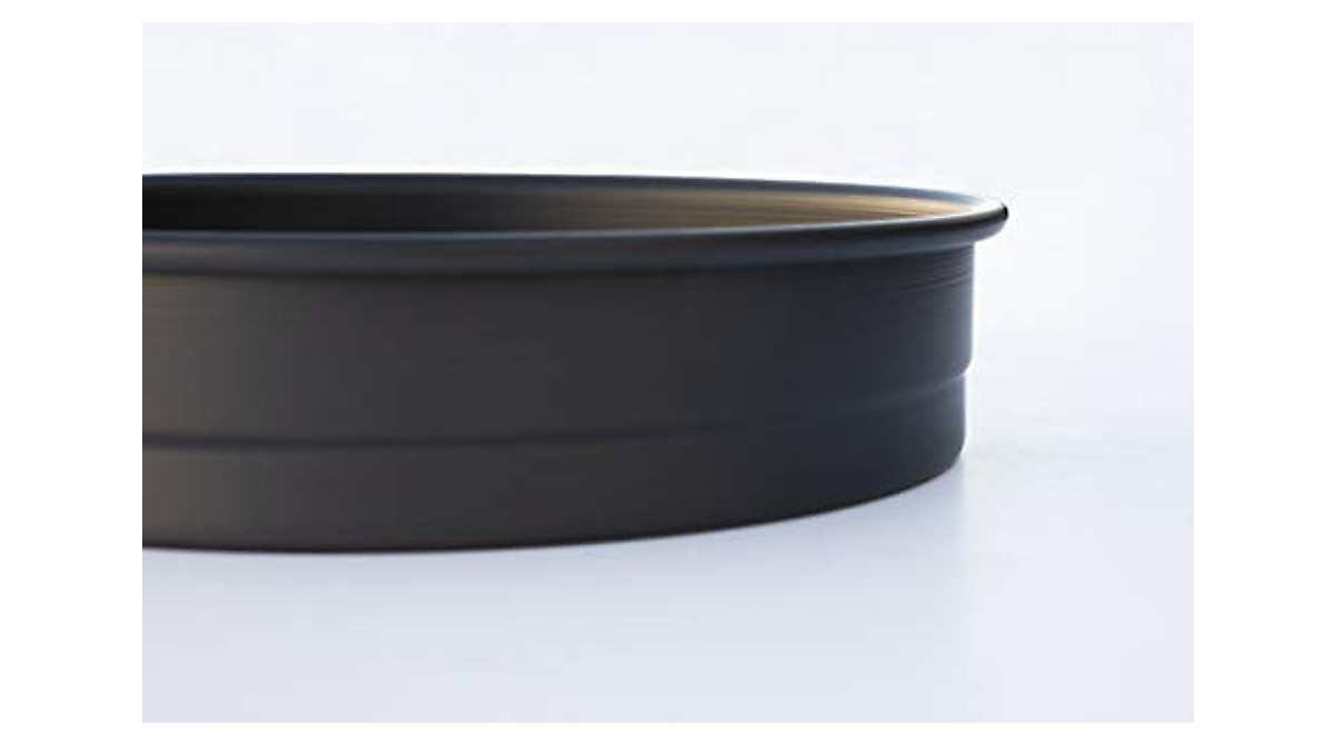 LloydPans Deep Dish Stacking Pizza Pans – Pre-Seasoned