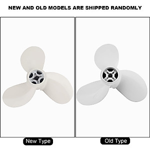 7 1/4 5-A 3 Aluminum Propeller Boat Outboard Motor for 3.5HP for 3.6 prop sea eagle 7-1/2 propeller 7 1/45 inch propeller replacement prop 2 stroke parts
