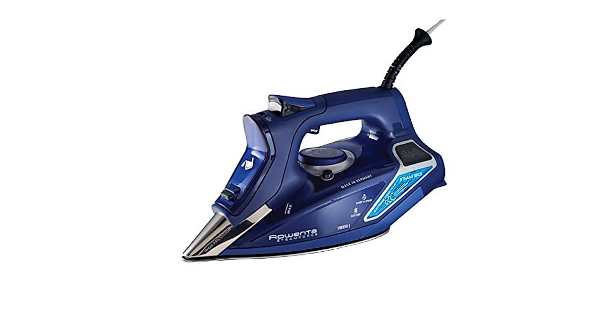 Rowenta DW9280 Steam Iron - 1800W, Digital Display, Auto Off