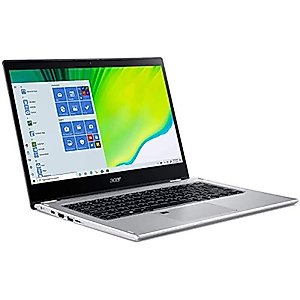 Acer Spin 3 Convertible Laptop, 14" Full HD IPS Touch, 10th Gen Intel Core i5-1035G4, 8GB LPDDR4, 512GB NVMe SSD, WiFi 6, Backlit KB, Fingerprint Reader, Rechargeable Active Stylus, SP314-54N-50W3