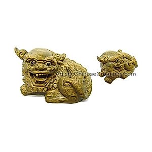 Chinese Wood Carving / Chinese Crafts - Lion