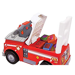 Paw Patrol Kids Ride On Marshall Fire Truck Ride-On with Lights and Sounds