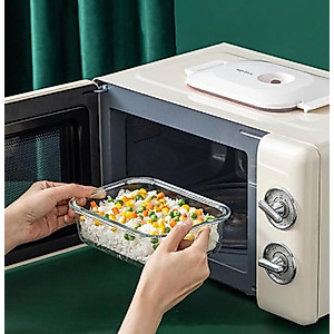 PrepSealer Everyday keep food fresh, Meal Prep, Marinade, Borosilicate Glass Vauum Container - 1Pack