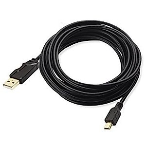 Extra Long 10 Feet Gold Plated USB Play and Charge Cable for Sony PlayStation 3 / PS3 Controller Pack of 1 - by Mastercables®