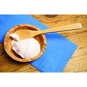 RSVP International Bamboo Kitchen Collection Reusable and Biodegradable, Spoon Set, 12 Piece