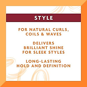 Cantu Define & Shine Custard with Shea Butter for Natural Hair, 12 oz (Packaging May Vary)