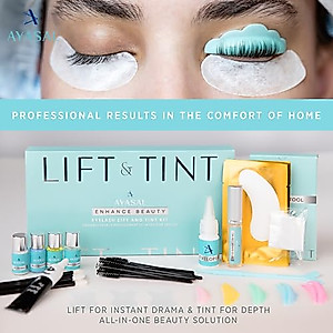AYASAL Lash Lift Kit: Eyelash Lift Kit - With Detailed Instruction Eyelash Perm Kit - Easy for Beginner and Professional Lash Perm Kit - Achieve Salon-Quality Lashes Lift with Safe and Effective Resul