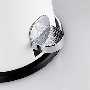 WESCO Kickmaster, Kitchen bin, Metal, 38 cm x 71 cm x 38 cm, Metal, Turquoise, 38 x 71 x 38 cm