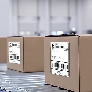 Pacific Mailer 4" x 6" Thermal Labels Direct Thermal Shipping Labels 500 Fanfold Labels