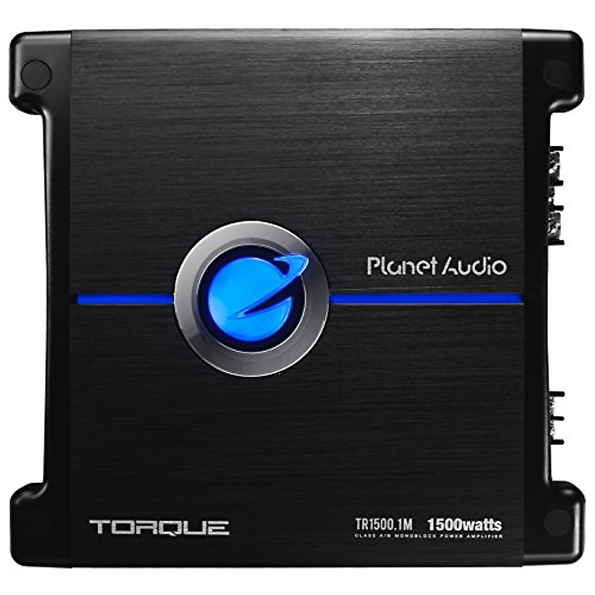 Planet Audio TR1500.1M Monoblock Car Amplifier - 1500 Watts, 2/4 Ohm Stable, Class A/B, Mosfet Power Supply, Great for Subwoofers