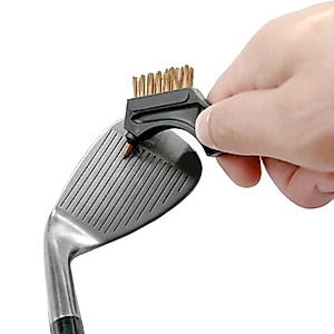 ProActive Sports Groove Doctor - Retractable Brush and Groove Cleaner for Golf Clubs and Cleats